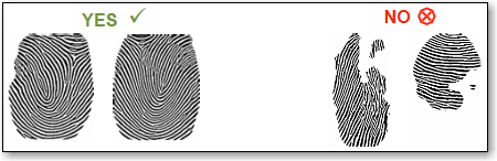 Fingerprint Registration Guidelines