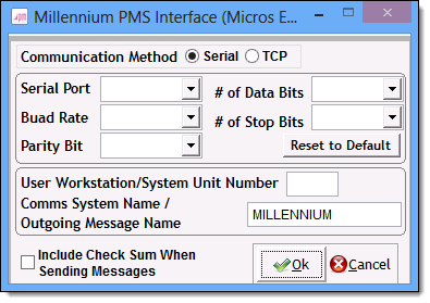 3. Configure the Interface Software